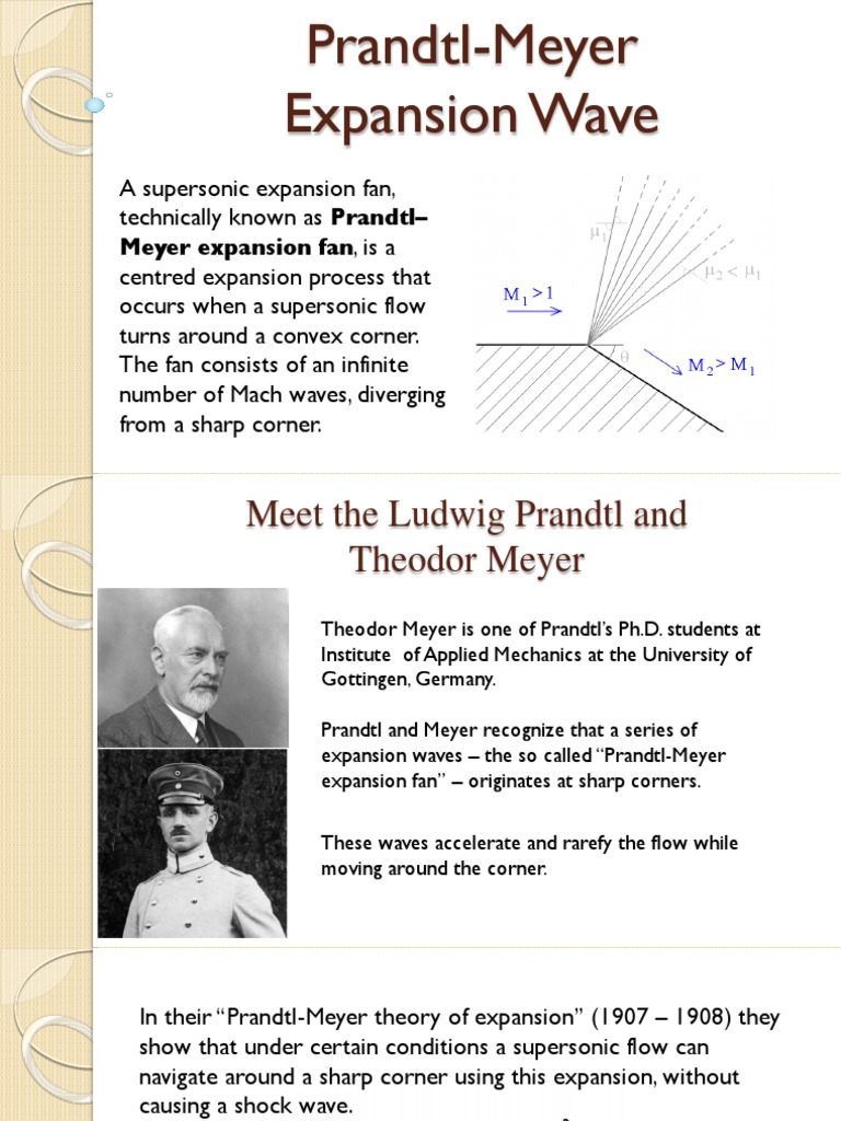 Prandtl-Meyer Expansion Wave - Group 3 | PDF