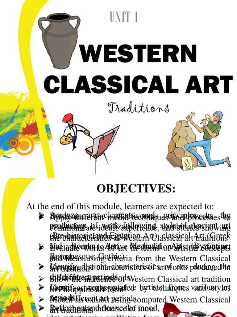 Western Classical Art: Unit 1 | PDF | Sculpture | Paintings
