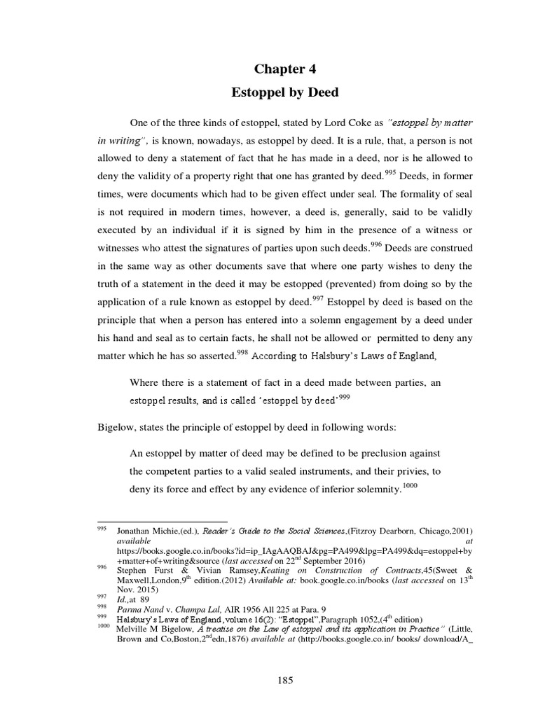 09 Chapter4 | PDF | Estoppel | Mortgage Law