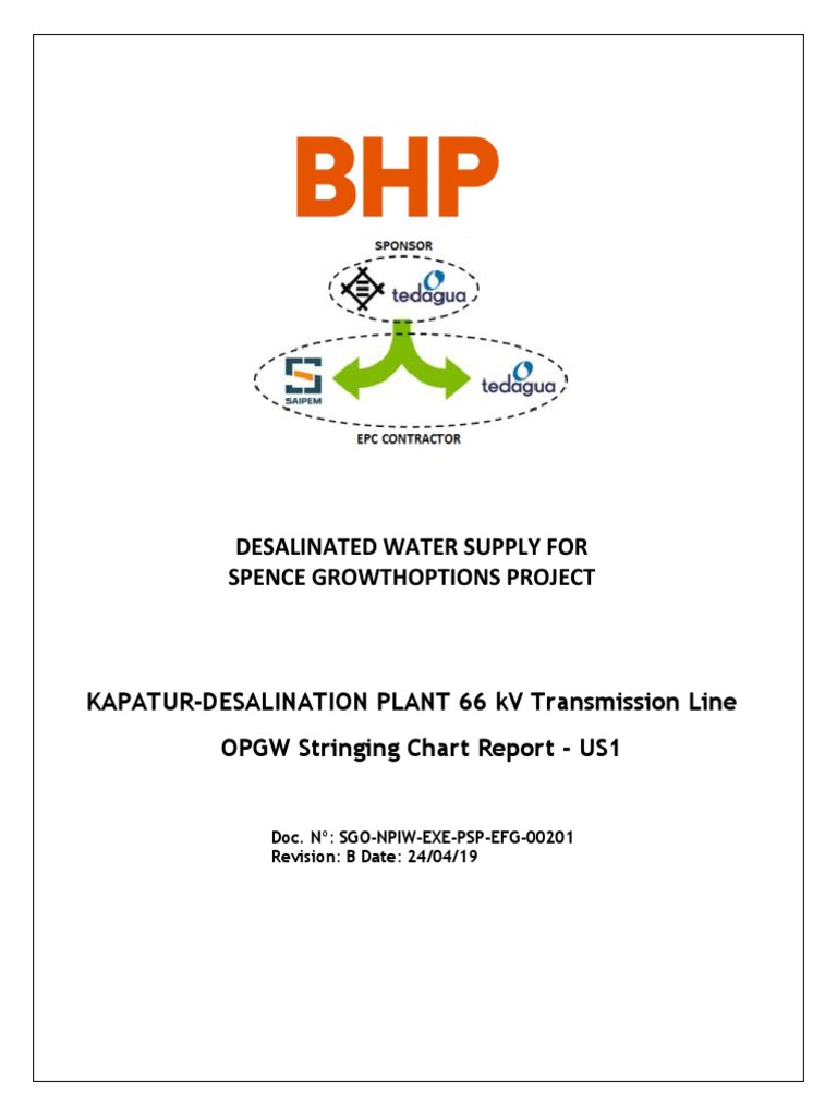 Sgo Npiw Exe PSP Efg 00201 r0 Tramo 3 CG | PDF | Electric Power ...