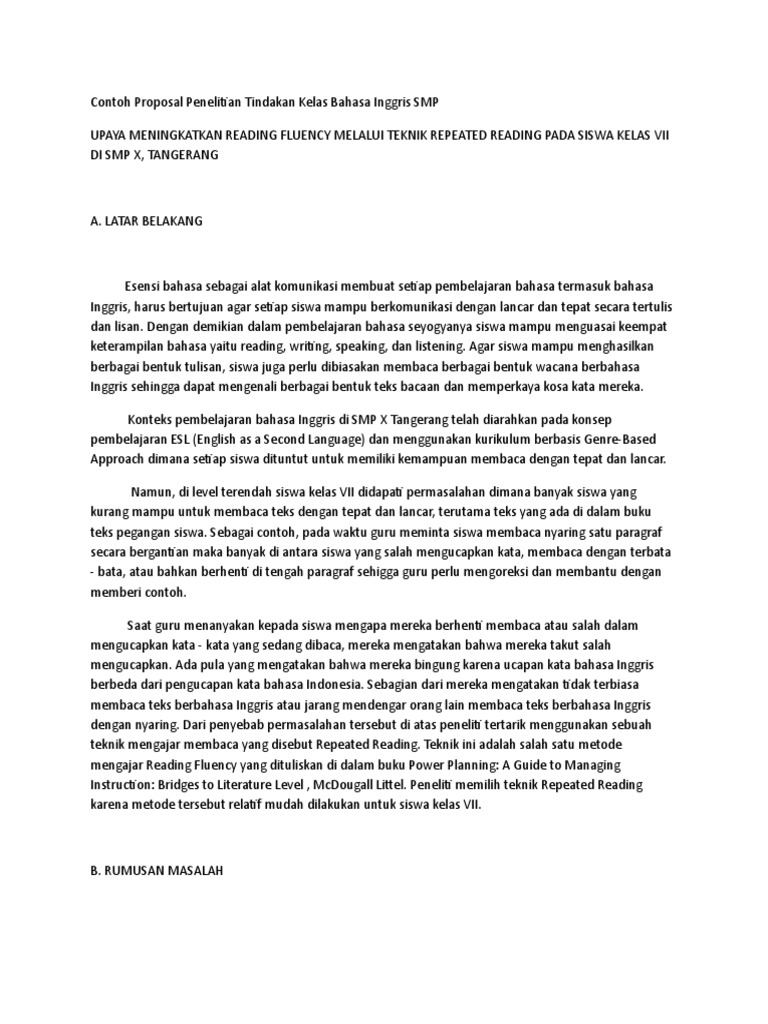 Contoh Proposal | PDF