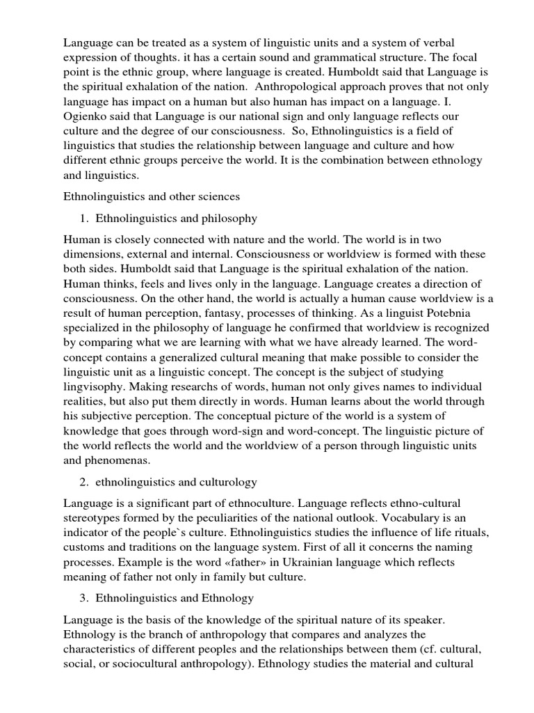 Language Can Be Treated As A System of Linguistic Units and A System of ...