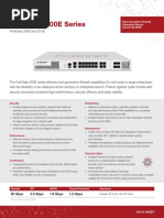 Fortigate 200F Series: Data Sheet | PDF | Computer Network | Cloud Computing