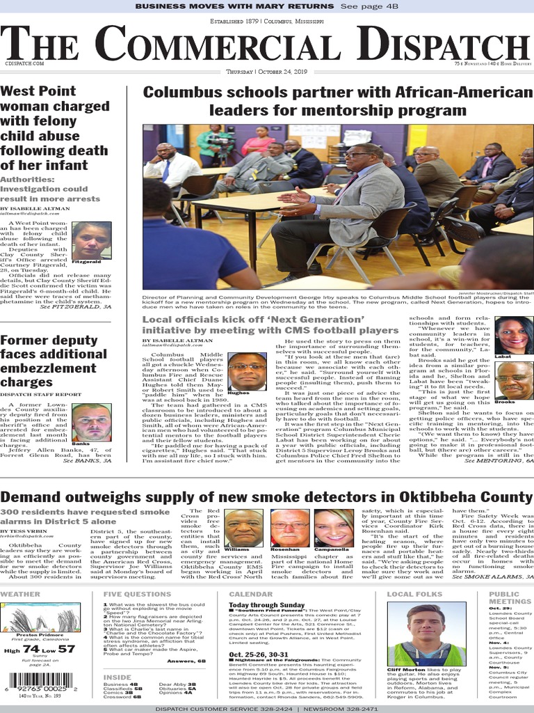 Commercial Dispatch Eedition 10-24-19 | PDF | United States Postal ...