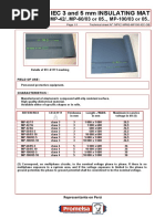 IEC 61111 Insulating Mats Class 0 To Class 4 | PDF | Insulator ...