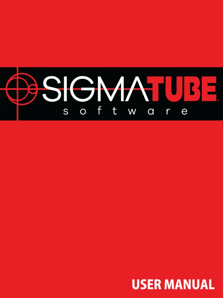 SigmaTUBE Manual | PDF | Databases | Technical Support