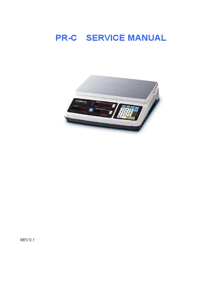 PR-C Sevice Manual - Eng | PDF | Electronic Engineering | Electronics