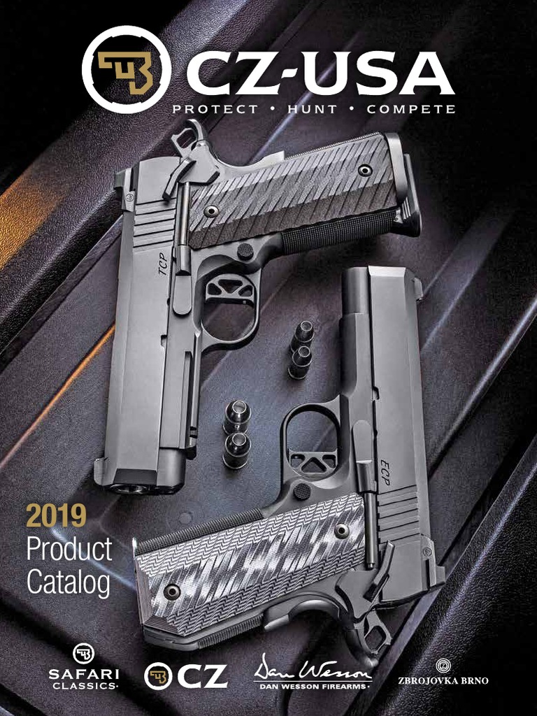 2019 CZ USA - Catalog PDF | PDF | Handgun | Gun Barrel
