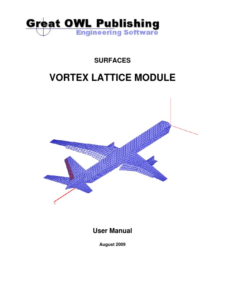 VLM | PDF | Lift (Force) | Wing