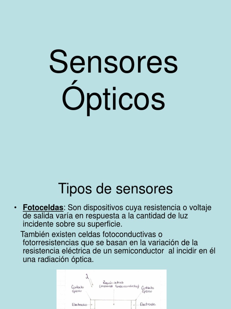 Introduccion Sensores Opticos | PDF | Óptica | Ligero