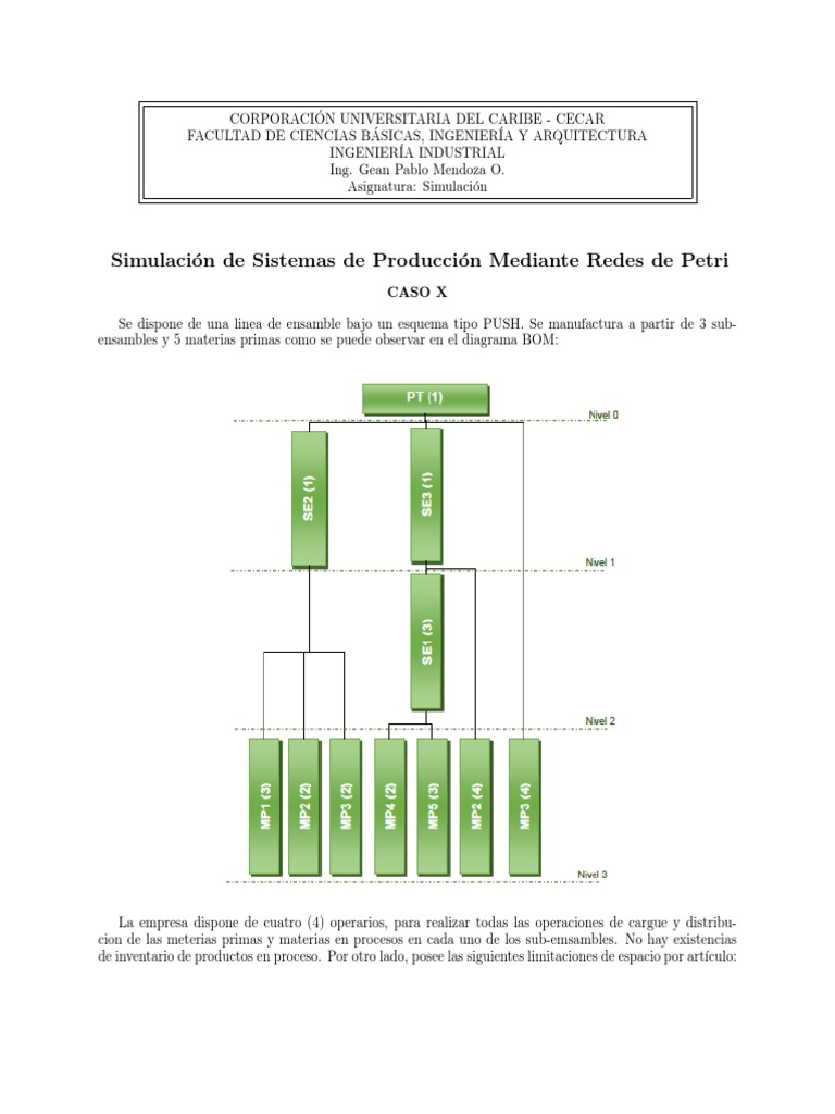 Caso 10 - Simulación Con FlexSim | PDF | Informática | Ingeniería