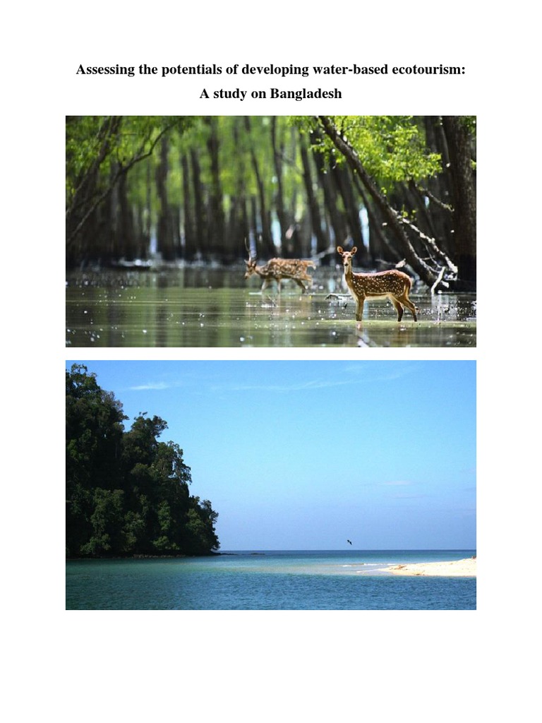 Assessing The Potentials of Developing Water-Based Ecotourism: A Study ...