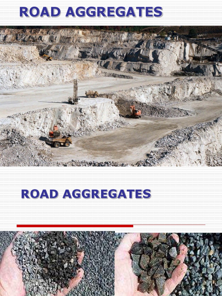 Road Aggregates | PDF | Construction Aggregate | Rock (Geology)