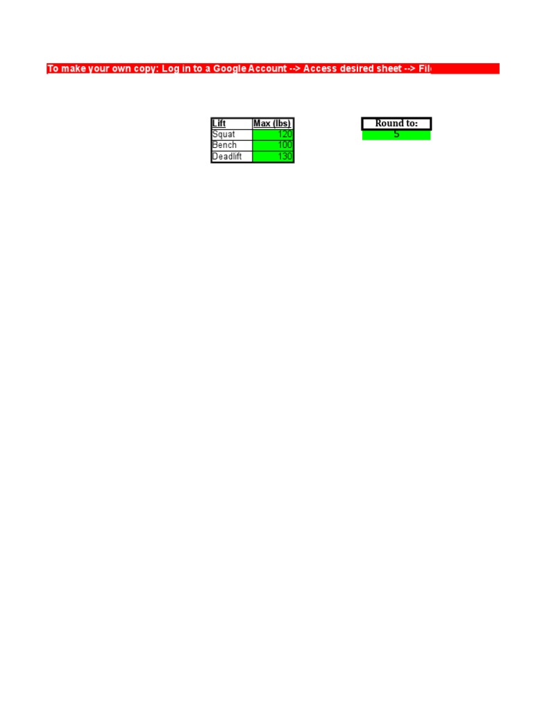 8 Week Complete Program - Calgary Barbell | PDF | Games Of Physical ...