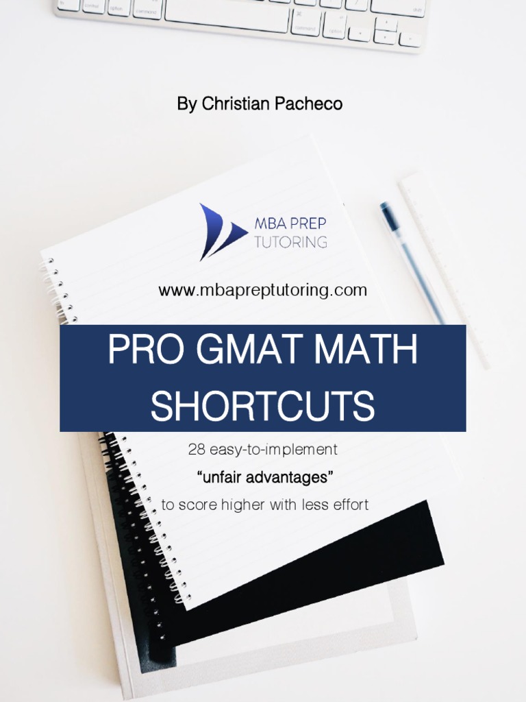 28 Math Shortcuts to Score Higher on the GMAT | PDF | Fraction ...