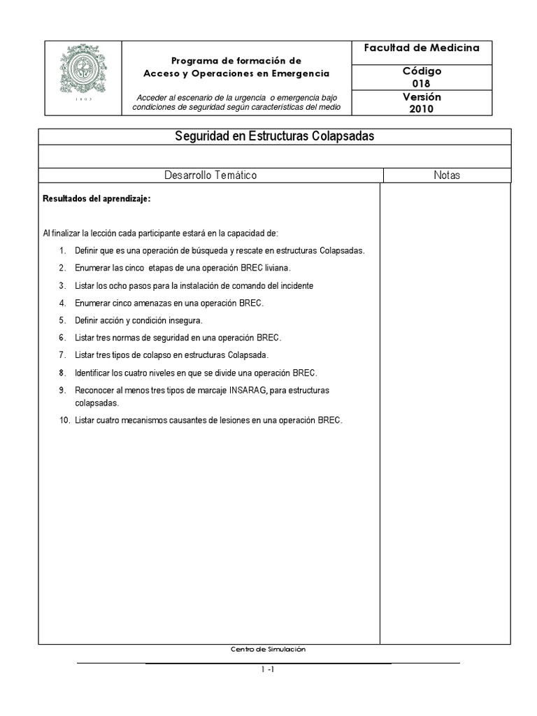 Estructuras Colapsadas | PDF | Simulación | Alimentos
