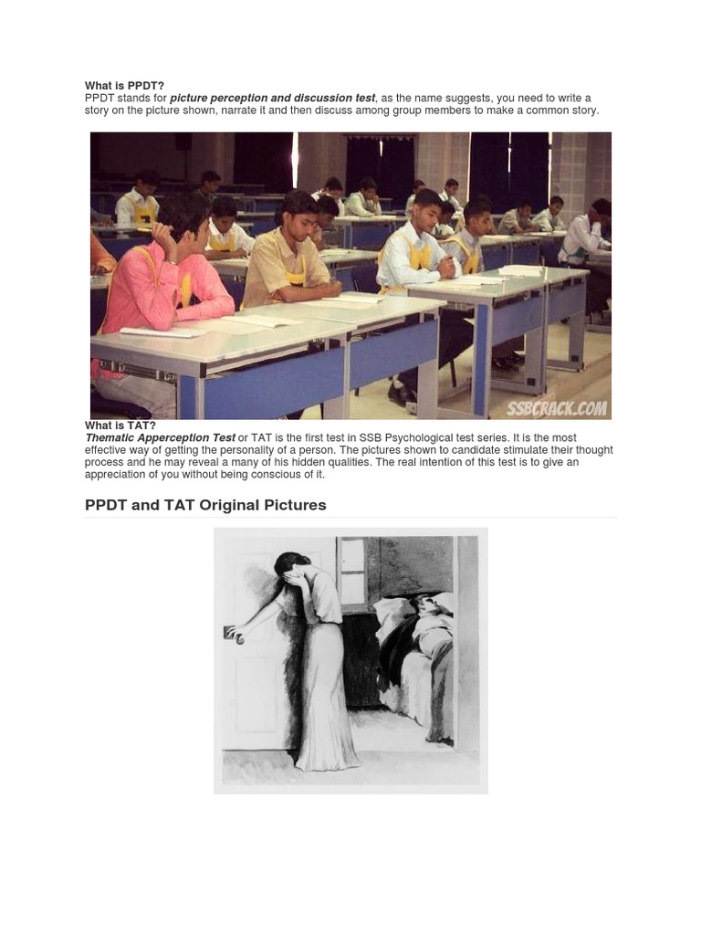 What Is PPDT | PDF