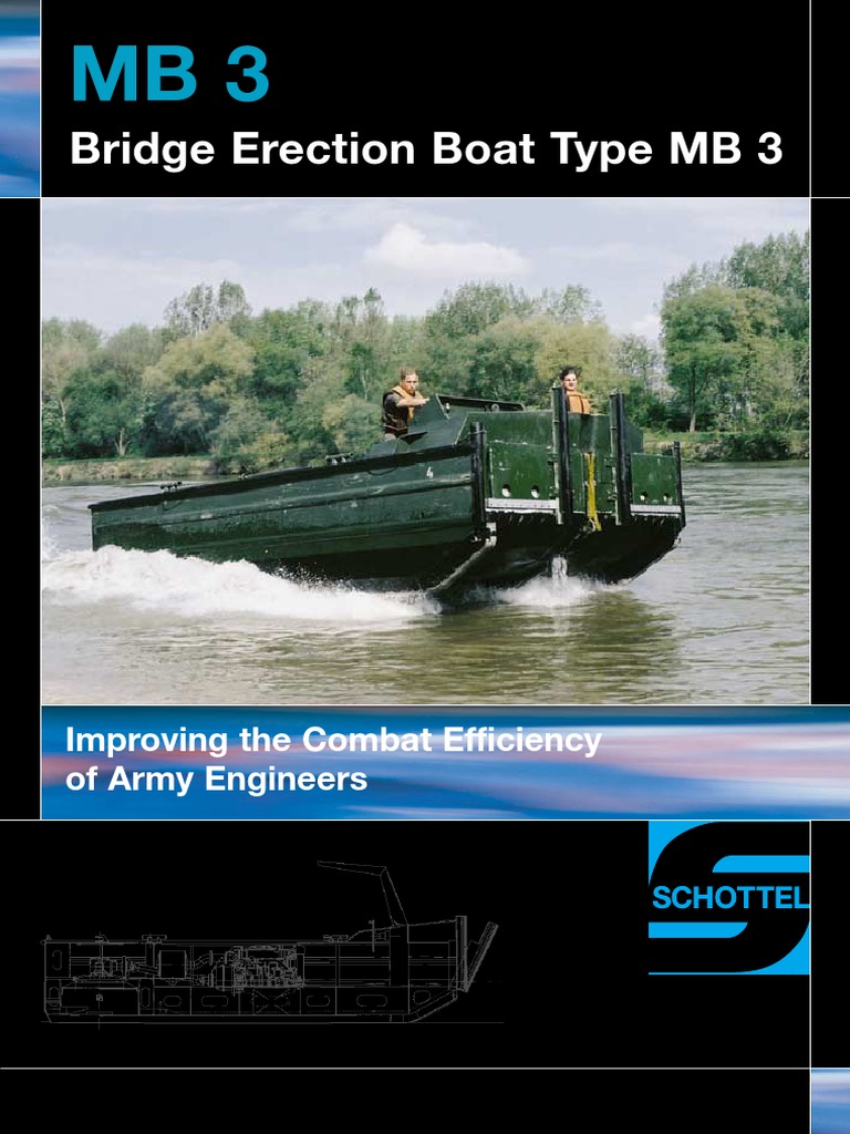 MB 3 Bridge Erection Boat Overview | PDF | Truck | Marine Propulsion
