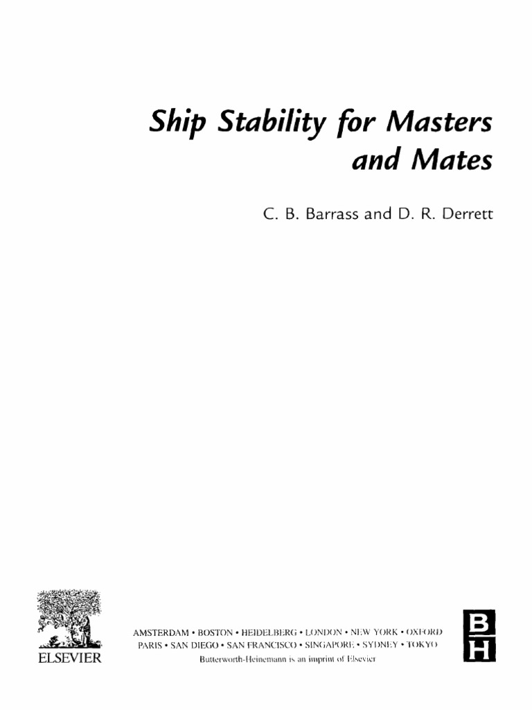 Ship Stability Gor Master and Mates | PDF | Ships | Watercraft