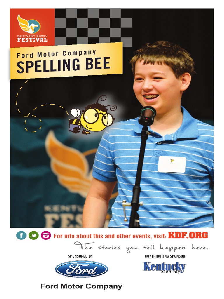 Spelling Bee Test Guide | PDF | Syllable | Consonant