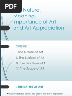 Art Appreciation Module - (1st Semester A.Y 2022-2023) | PDF | Social Science