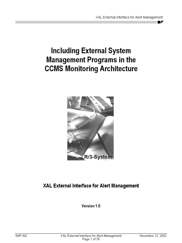 XAL External Interface For Alert Management | Download Free PDF | Application Programming ...