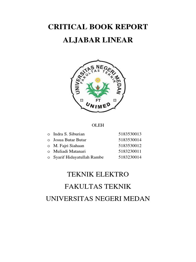 CBR Aljabar Linier | PDF