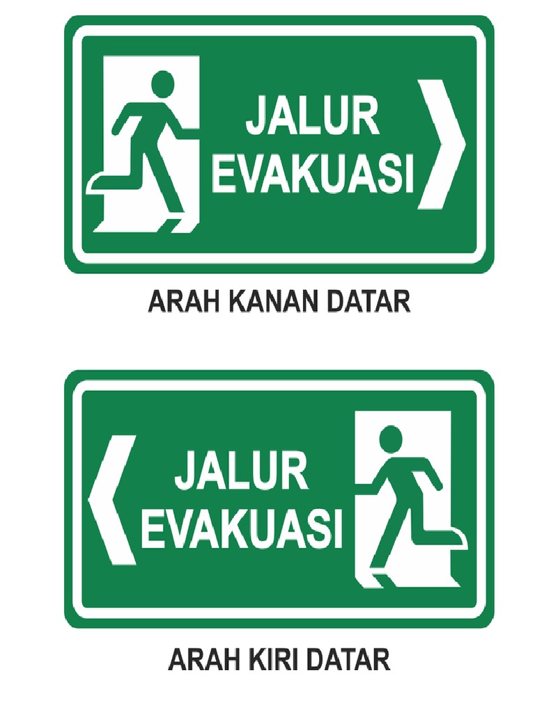 Jalur Evakuasi | PDF