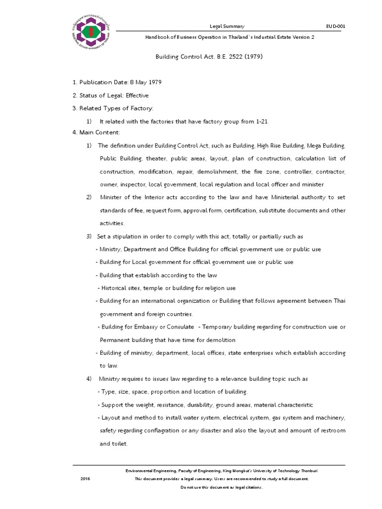 Thai Code For Design | PDF | Building Code | Social Institutions