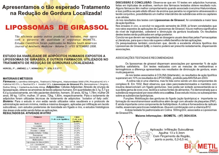 Lipossomas e Colina PDF | PDF | Lipossoma | Science