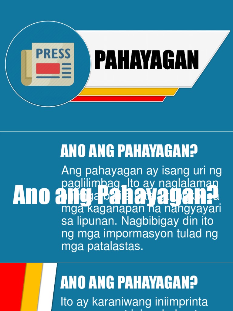 Pahayagan | PDF