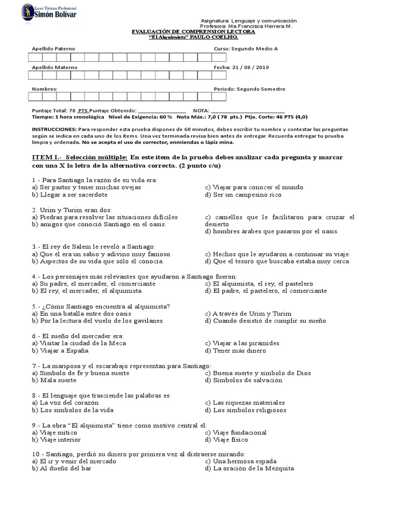 El Alquimista OK | PDF
