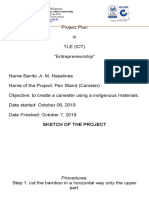 TLE Project Plan Name of Project: Objectives | PDF