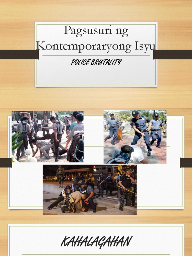 Pagsusuri NG Kontemporaryong Isyu | PDF