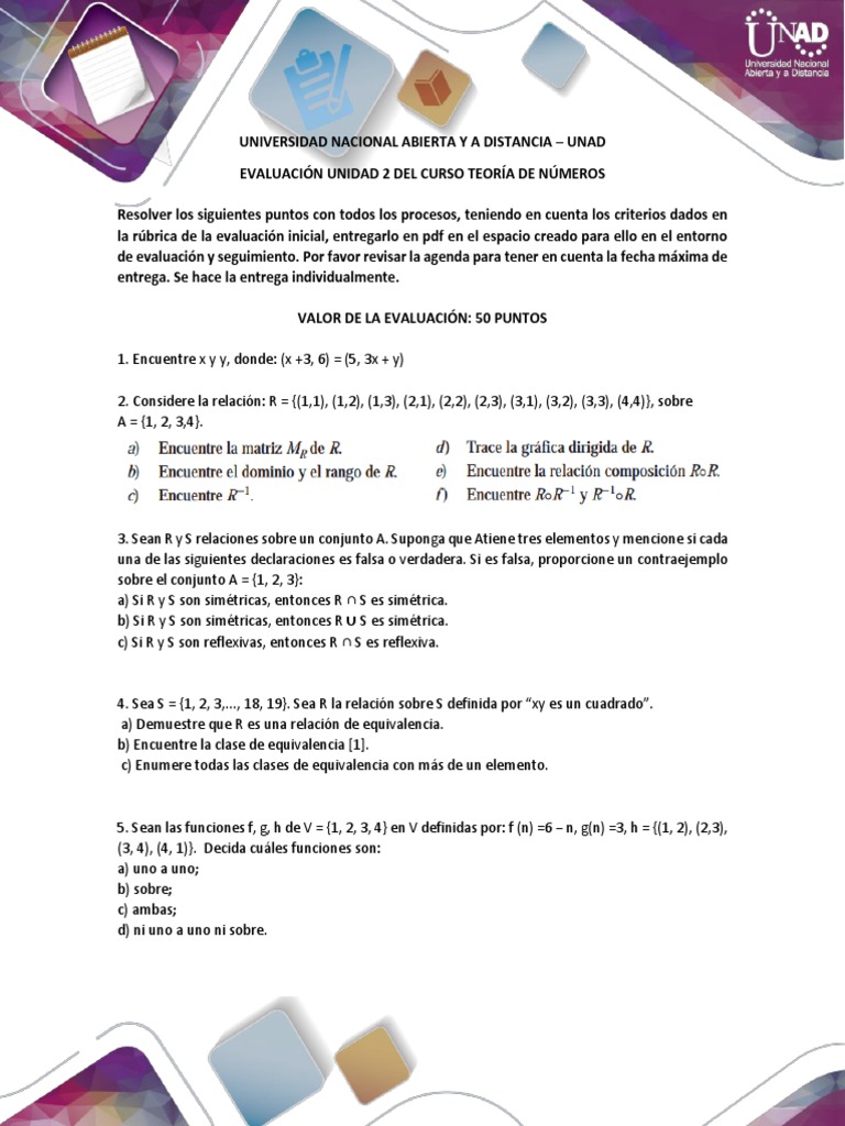 Evaluacion Unidad 2 | PDF