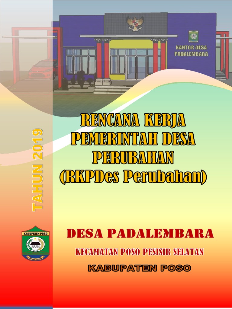 Cover Rkpdes Perubahan | PDF