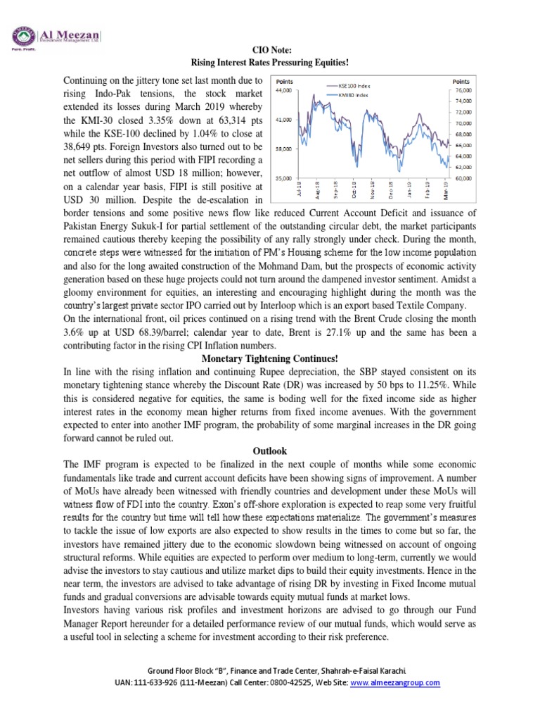 Al Meezan Investment Management - Fund Manager Report - March, 2019 ...