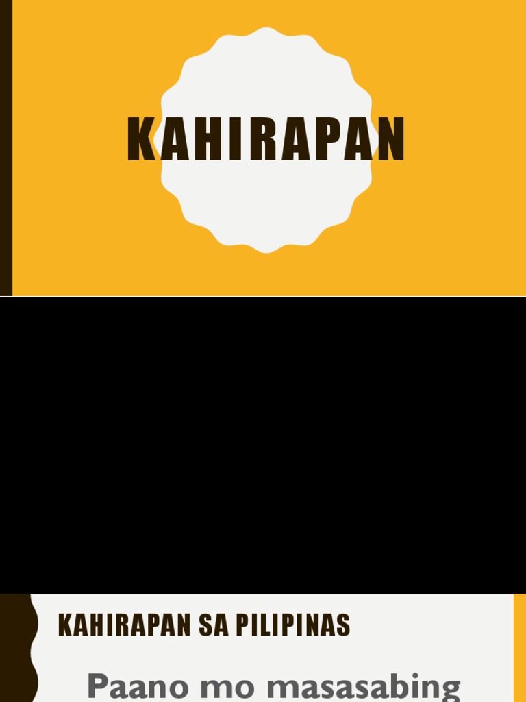 Kahirapan | PDF