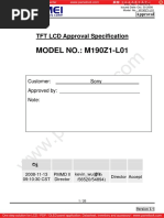 AUO LCD Panel List (3306 Models) - Panelook | PDF | Computer Monitor | Rgb Color Model