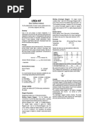 TUBEX TF Technical Leaflet | PDF | Sensitivity And Specificity ...