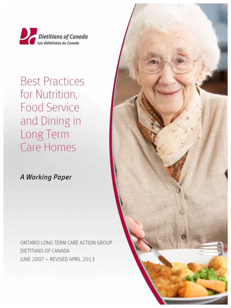 LTC Nutrition & Dining Best Practices | PDF | Dietitian | Foods