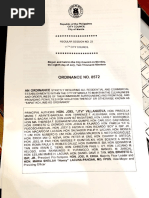 ORDINANCE NO. 0643 Regulating Videoke | PDF | Sound
