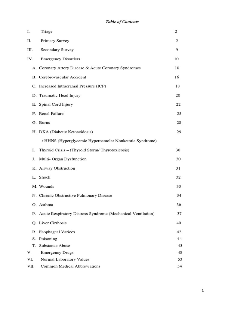 Emergency Lecture PDF | PDF | Percutaneous Coronary Intervention | Burn