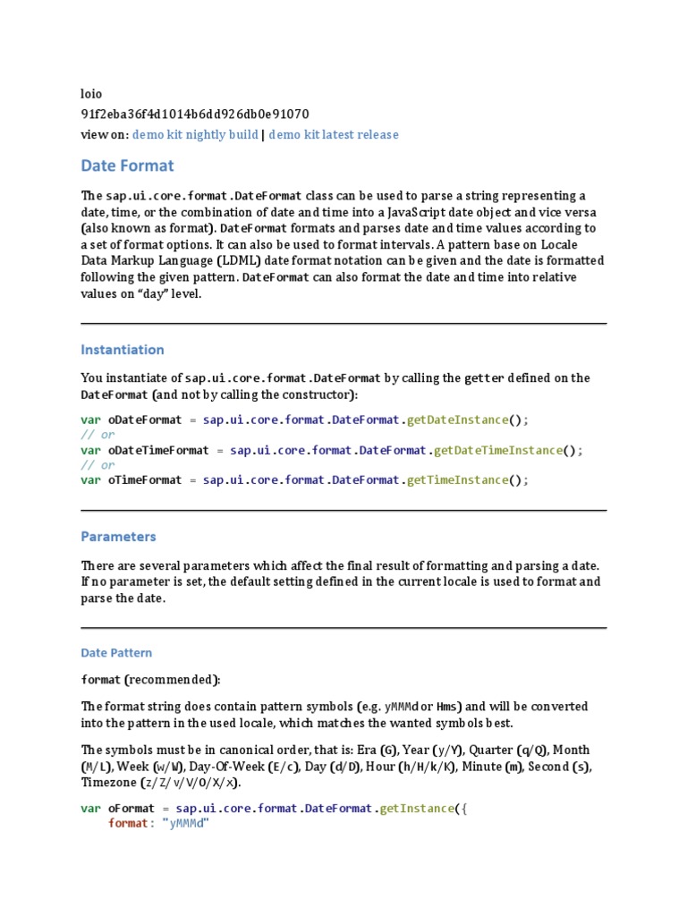 Date Format 91f2eba Pdf String Computer Science Constructor