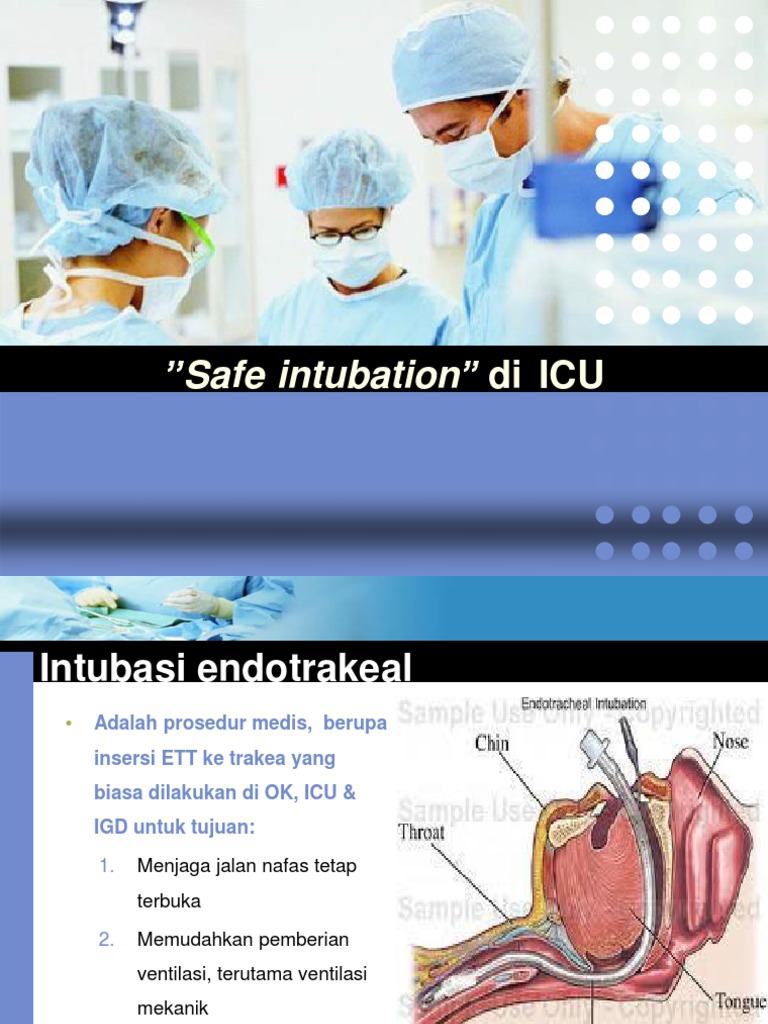 Safe Intubation | PDF
