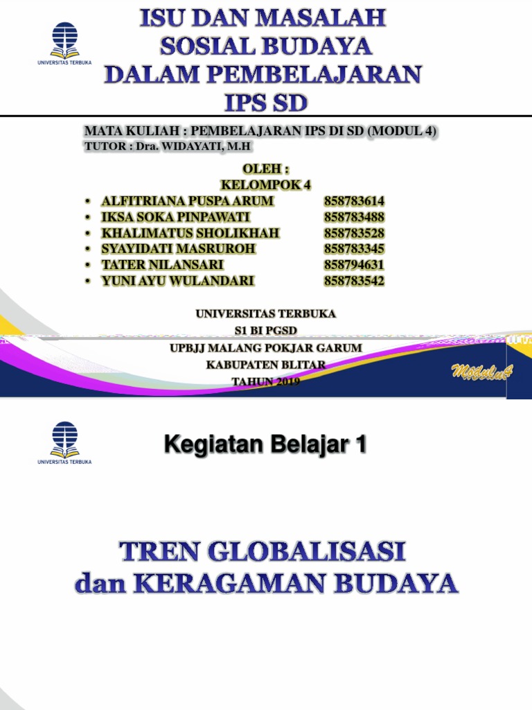 Modul 4 IPS | PDF | Ilmu Sosial | Kesehatan Holistik