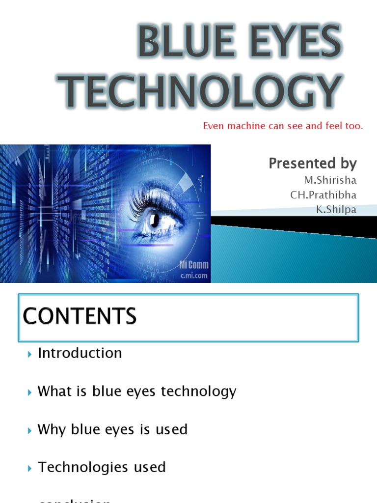 Understanding Blue Eyes Technology | PDF