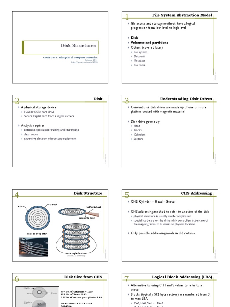 Disk Structures: File System Abstraction Model | PDF | Booting | Hard ...