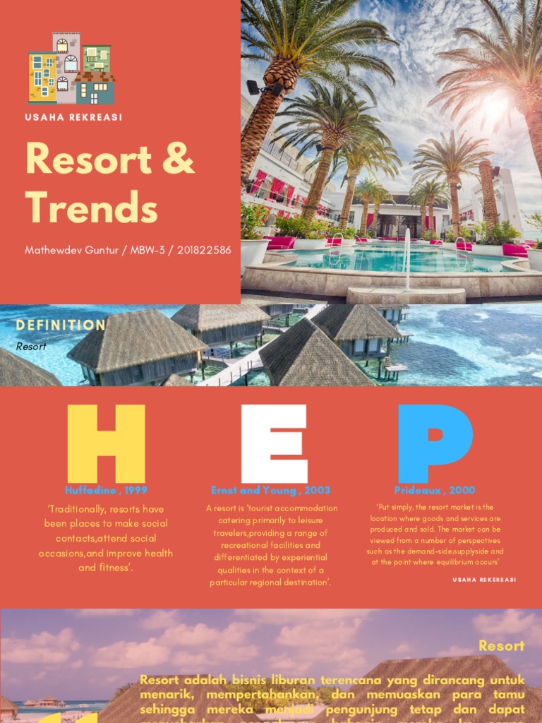 USAHA REKREASI Resort & Trends | PDF | Resort | Tourism