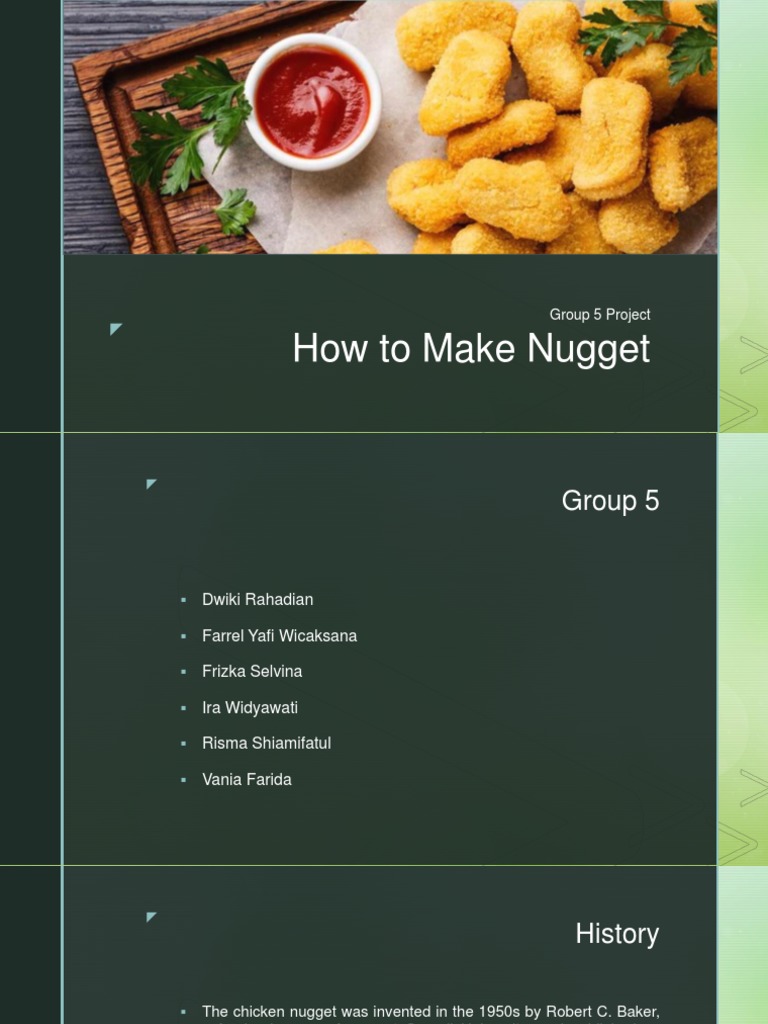 How To Make Nugget-1 | PDF | Spoon | Cuisine